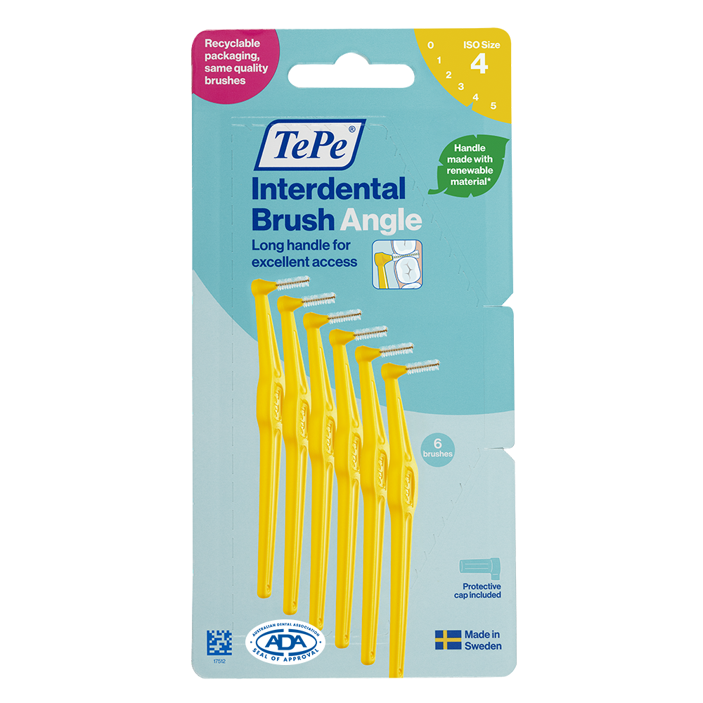 TePe® Interdental Brushes - Angle™ – TePe AU